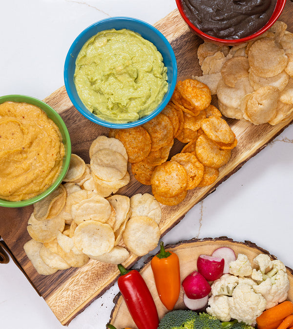Triple Dip Snack Board - popchips