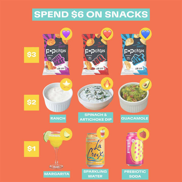 You Have $6 - Popchips