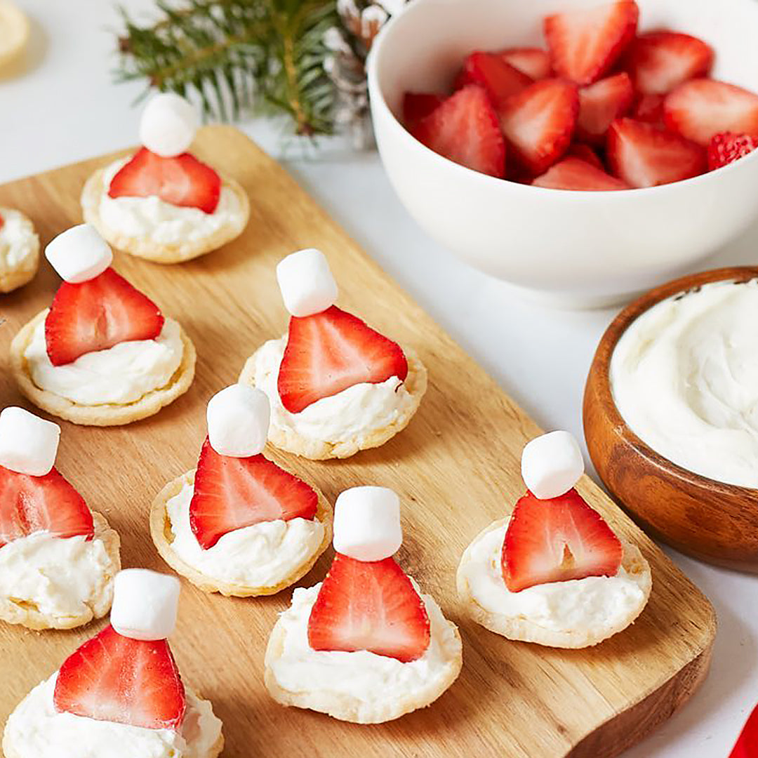 Santa Hat Snacks - popchips